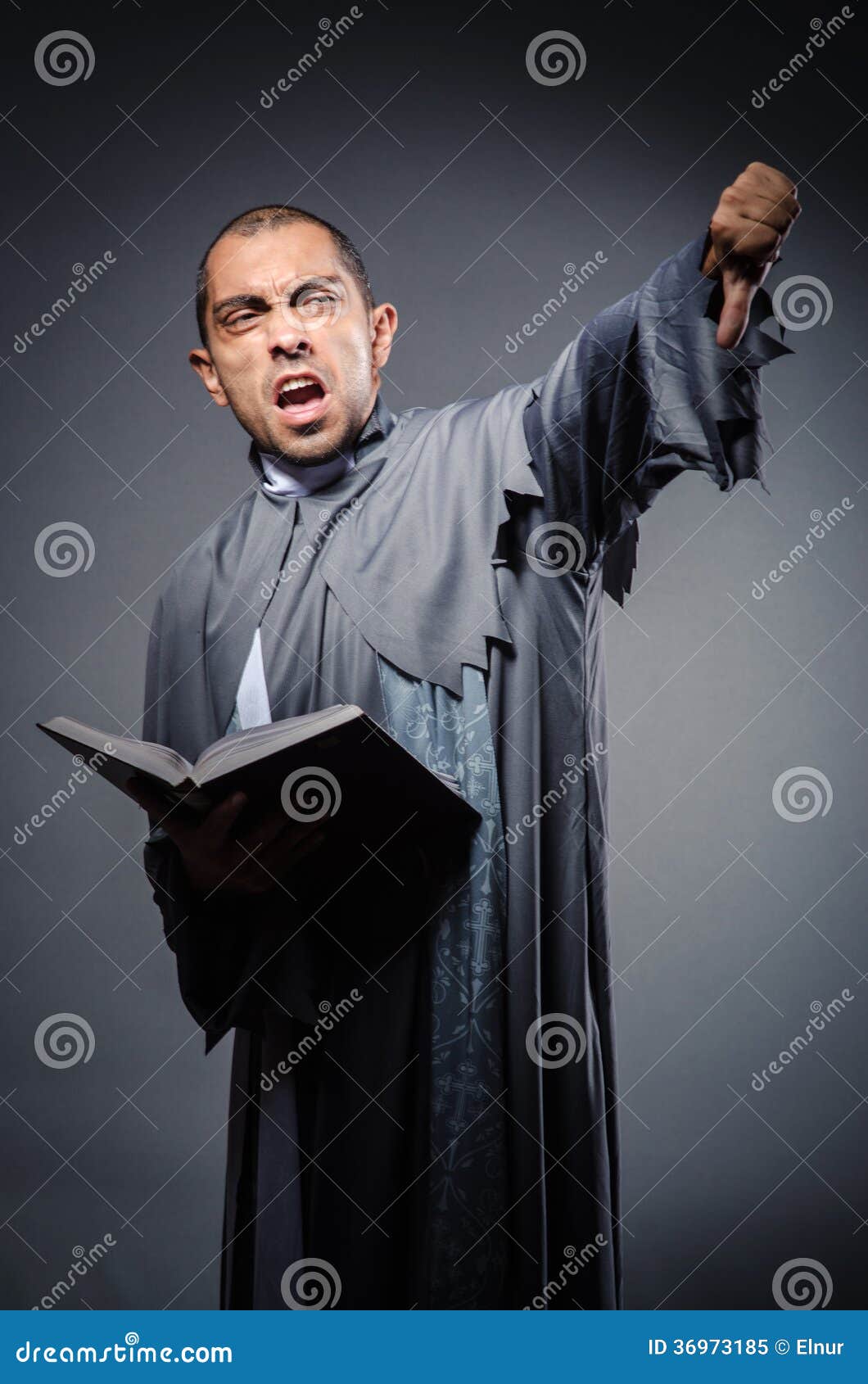 Young priest stock image. Image of pray, cassock, clergy - 36973185