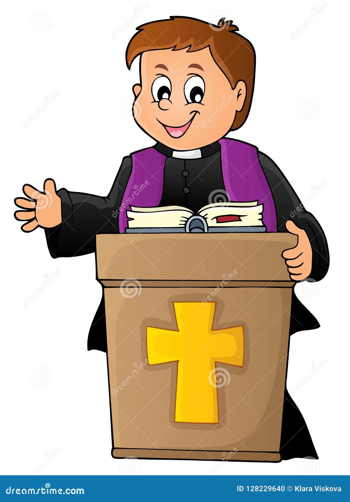 Young priest topic image 2 stock vector. Illustration of looking ... Young priest topic image 2 stock vector. Illustration of looking ...