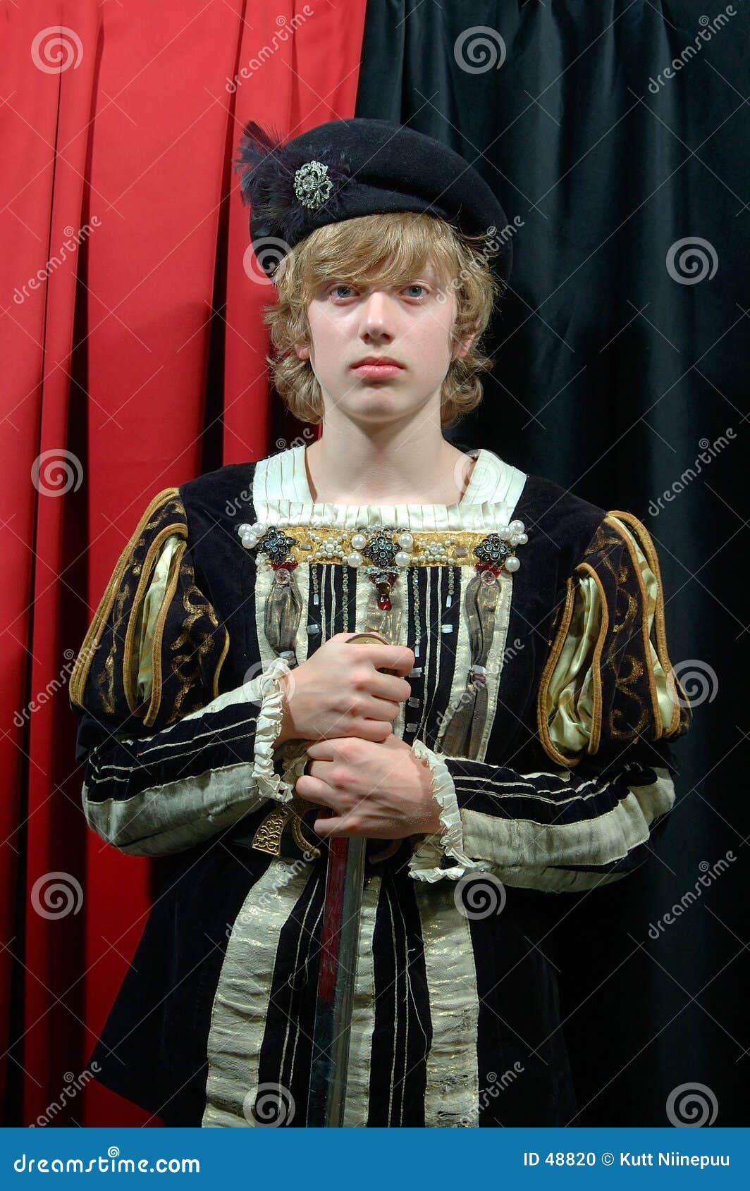 Young Prince of the 18th Century Stock Photo - Image of biretta, setup ...