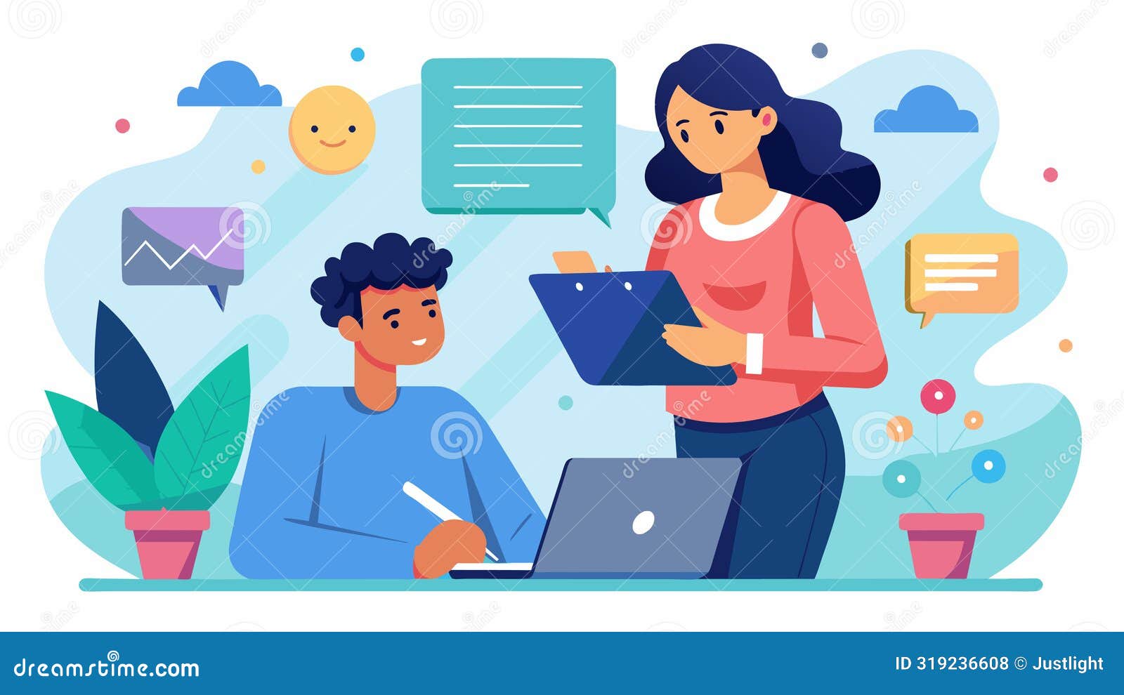 Wellness Coach Icon Outline Vector. Life Balance Training ...