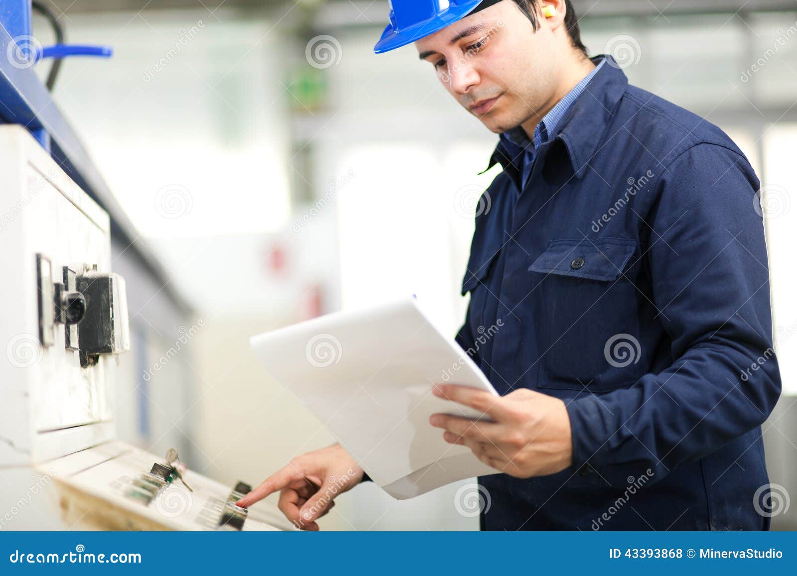 Young Professional Electrician at Work Stock Photo - Image of service ...