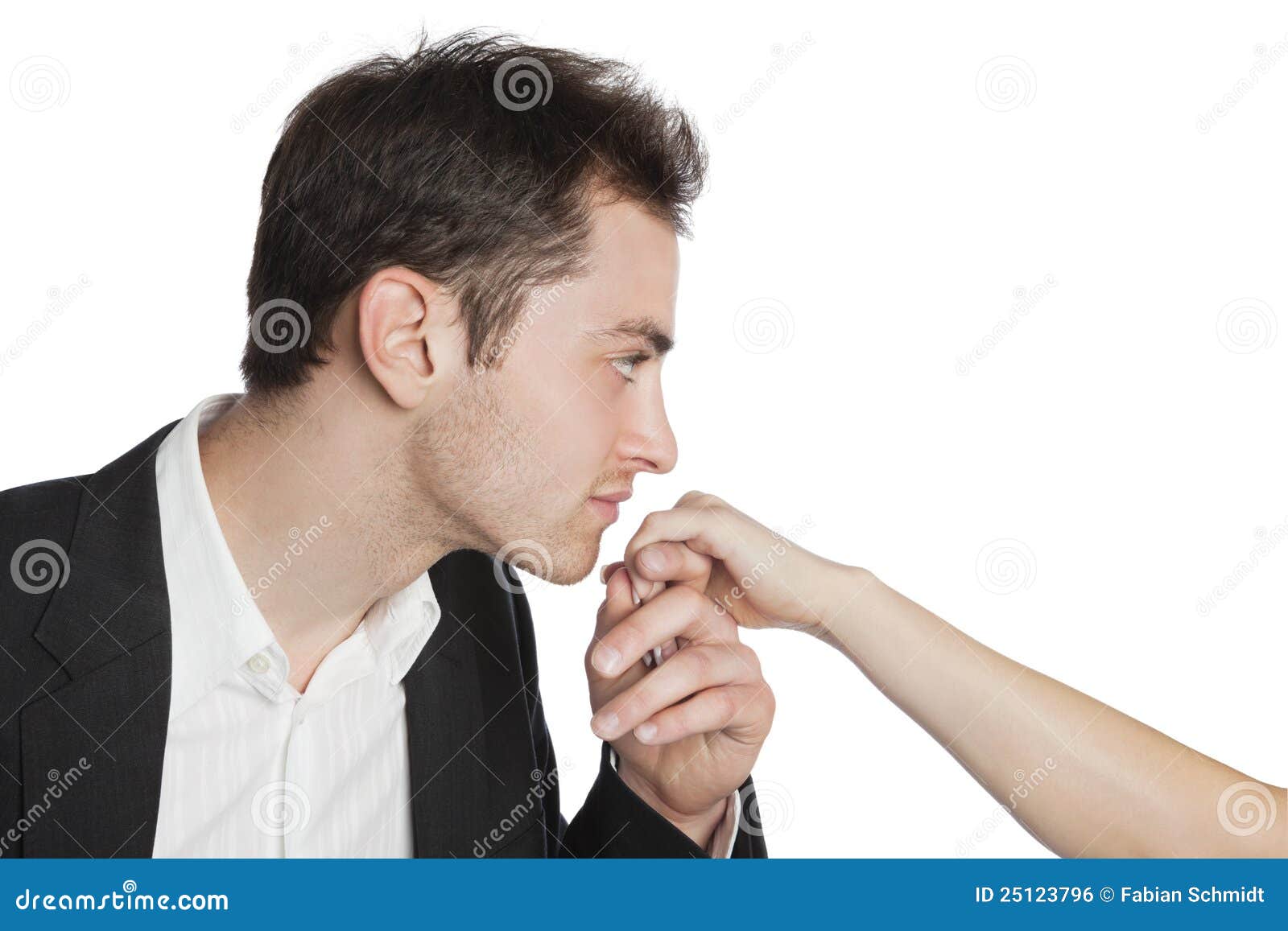 Young Professional Kissing Female Stock Photo - Image of looking ...