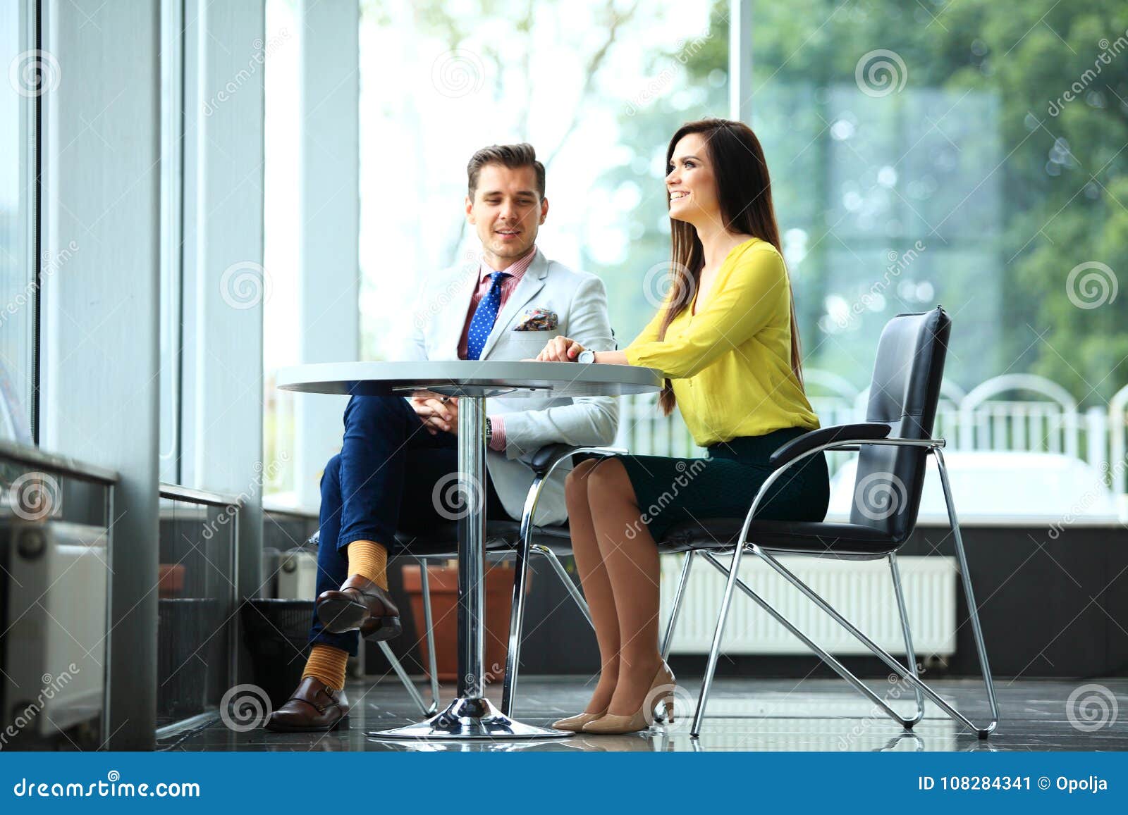 Young Professionals Work in Modern Office.Business Crew Working with ...