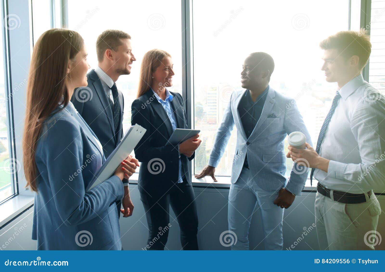 Young professionals stock photo. Image of interaction - 84209556