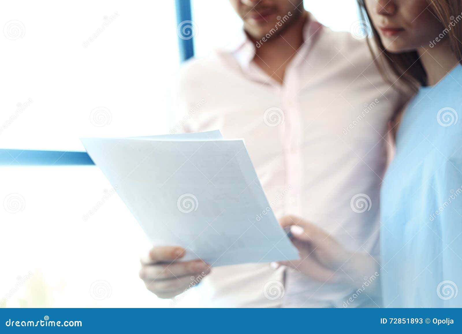 Young Professionals Work in Modern Office.Business Crew Working with ...