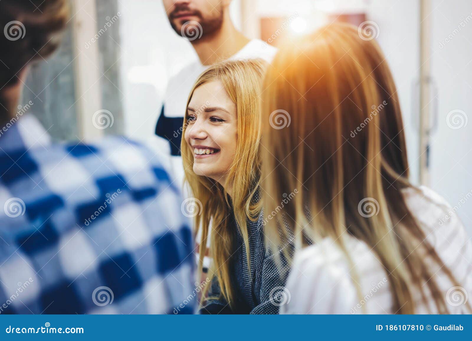 Young it Programmers Collaborating on Creating Application Using ...