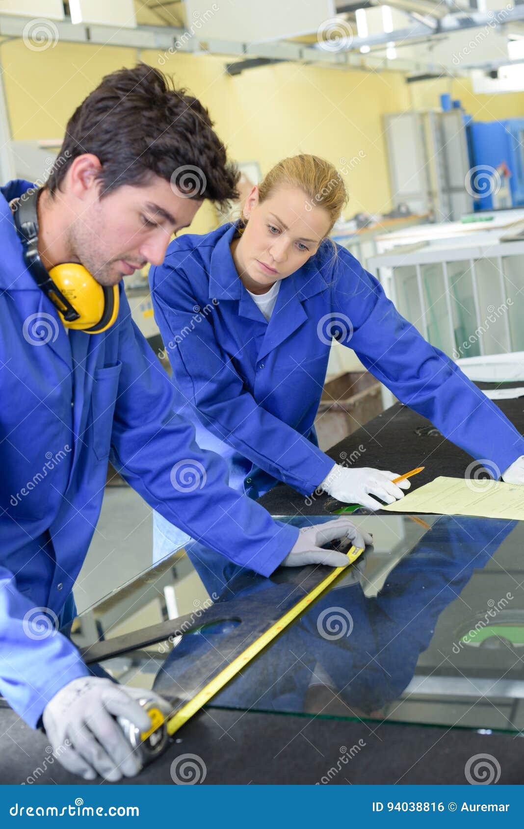 Young Qualified People Forced To Work at Factory Stock Photo - Image of ...