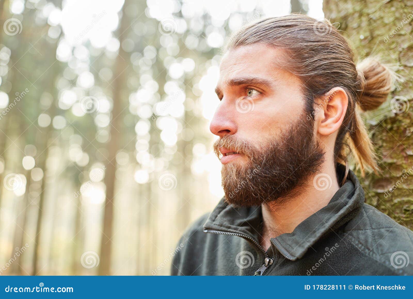 Young Ranger or Forestry Worker in Training Stock Image - Image of ...