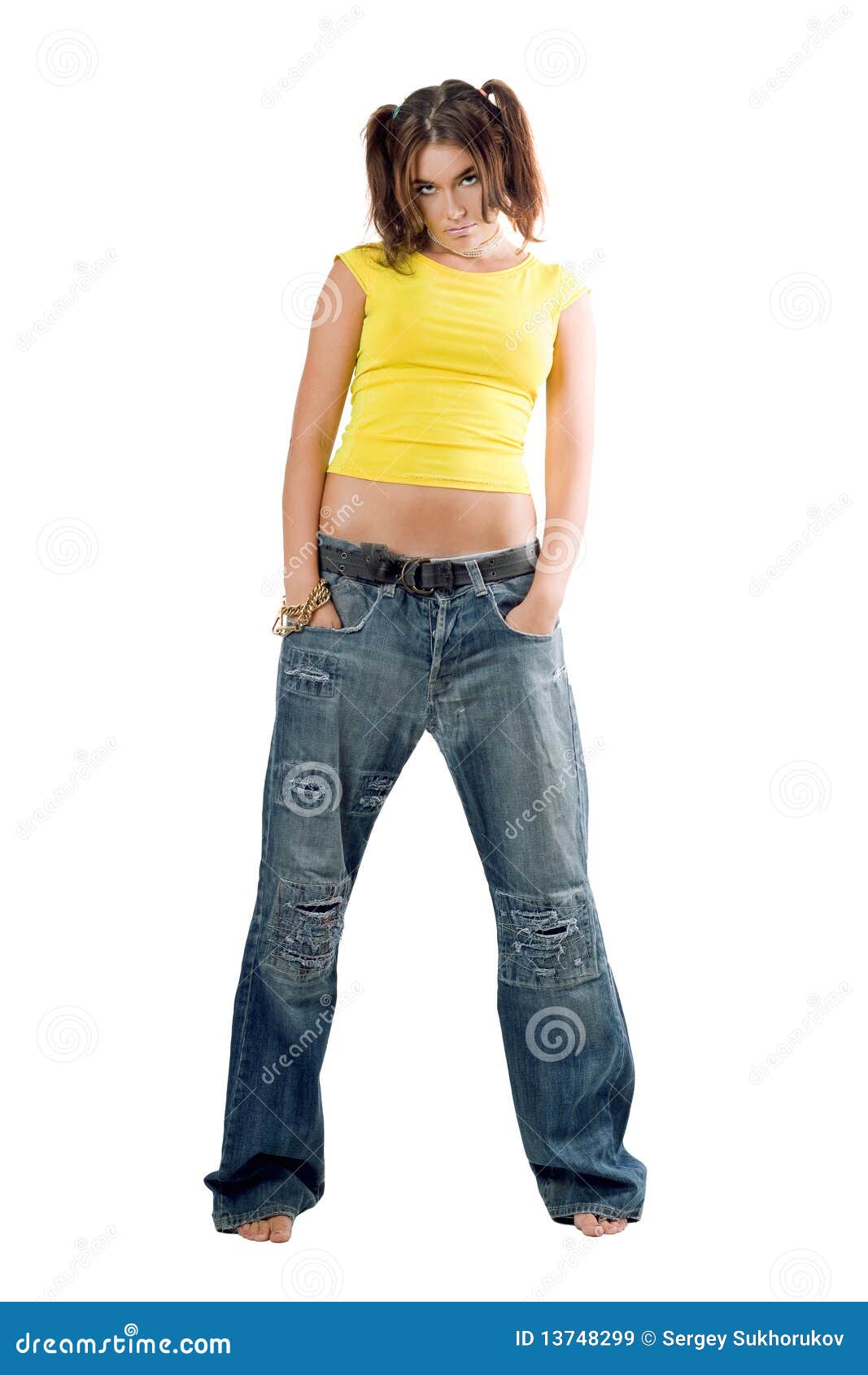 Young rapper girl stock image. Image of brunette, beautiful - 13748299