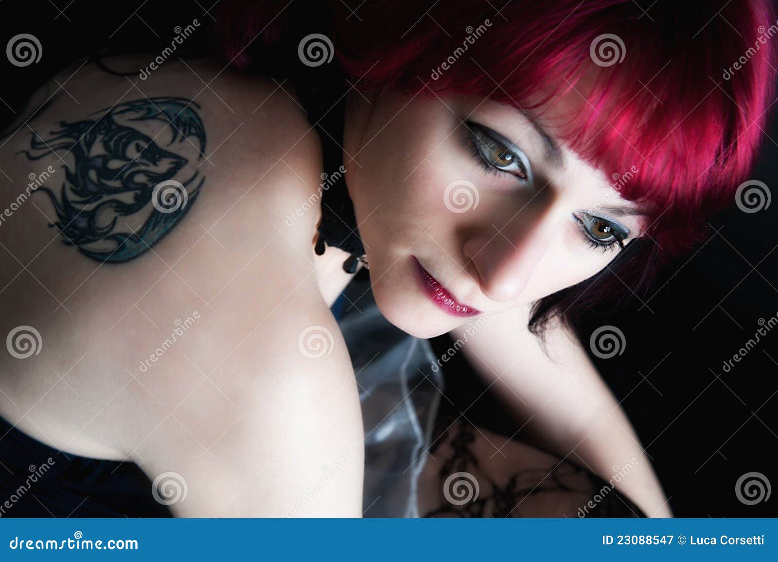 Young Redhead Seductive Girl Stock Image Image Of Girl Glamour 23088547