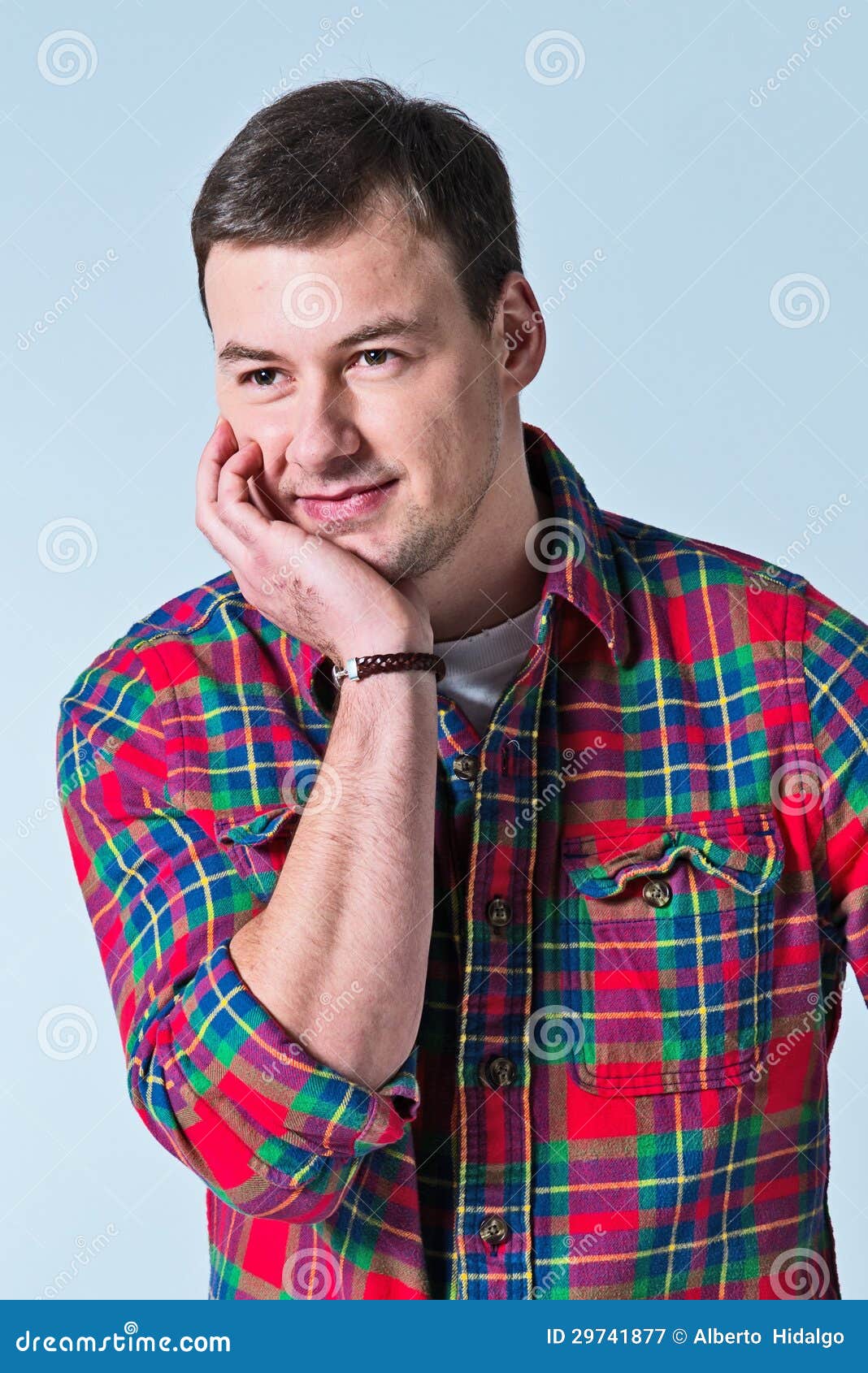 Young Robust Casual Man stock image. Image of young, people - 29741877
