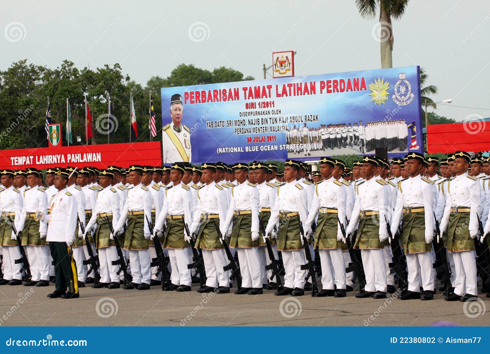 Young Royal Malaysian Army editorial photography. Image of soldier ...