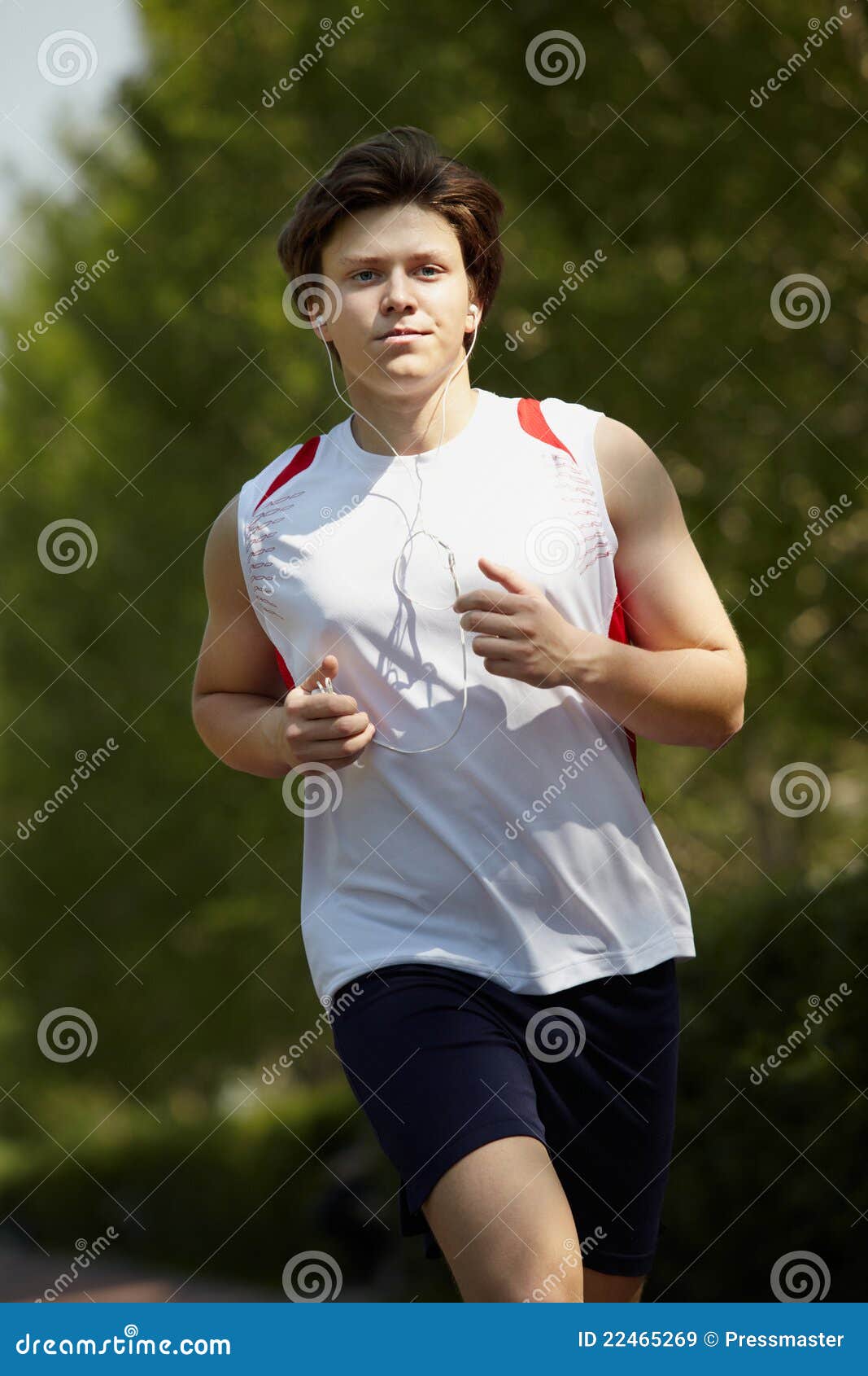 Young runner stock image. Image of athlete, activewear - 22465269