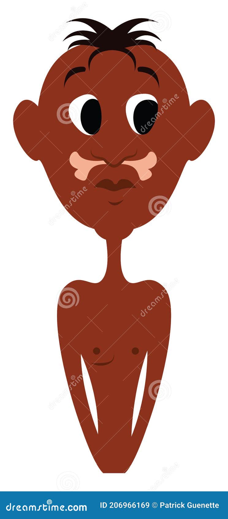 Young Savage, Illustration, Vector Stock Vector - Illustration of tail ...