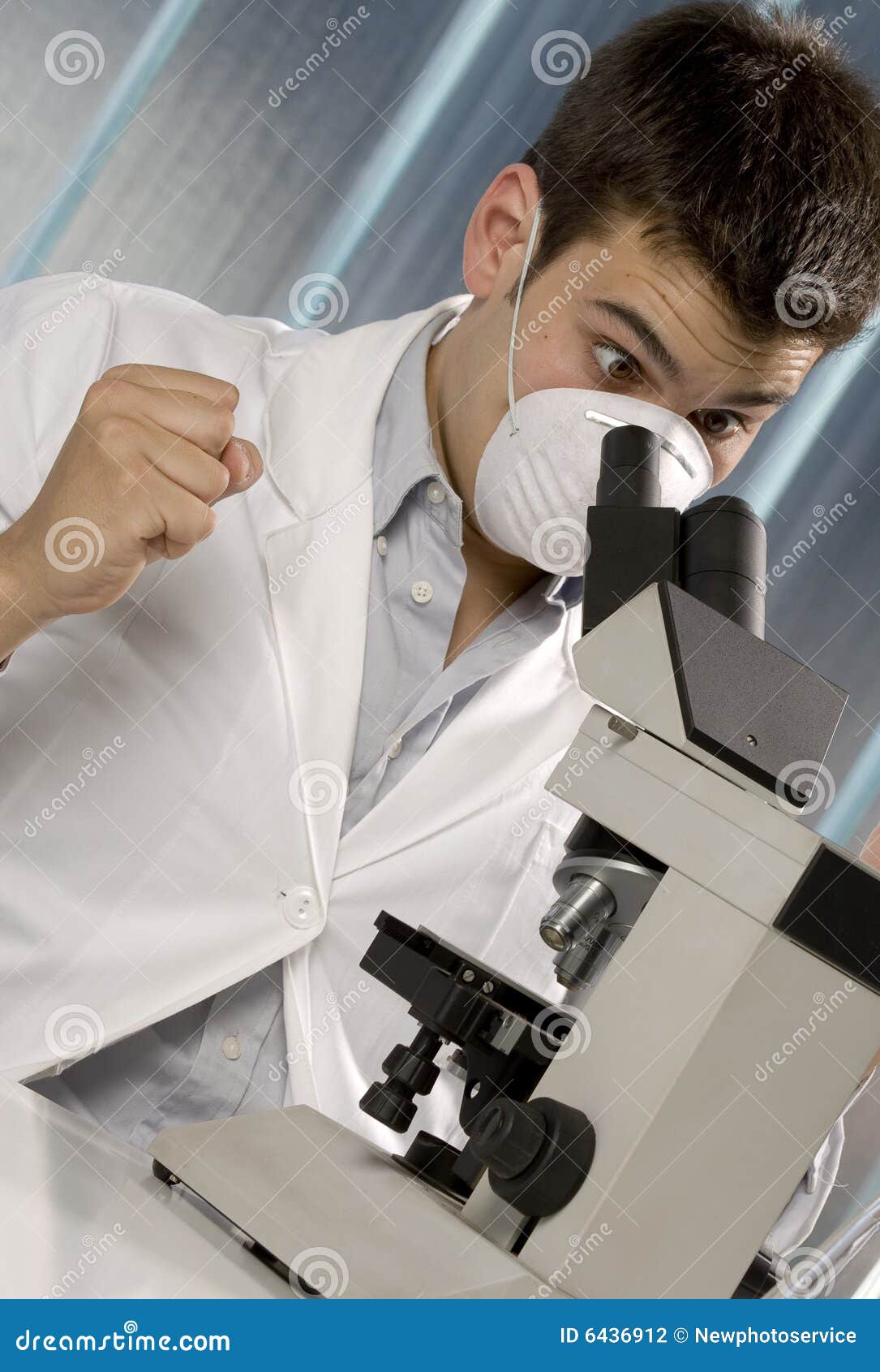 Young Scientist Discovering Something Stock Photo - Image of ...