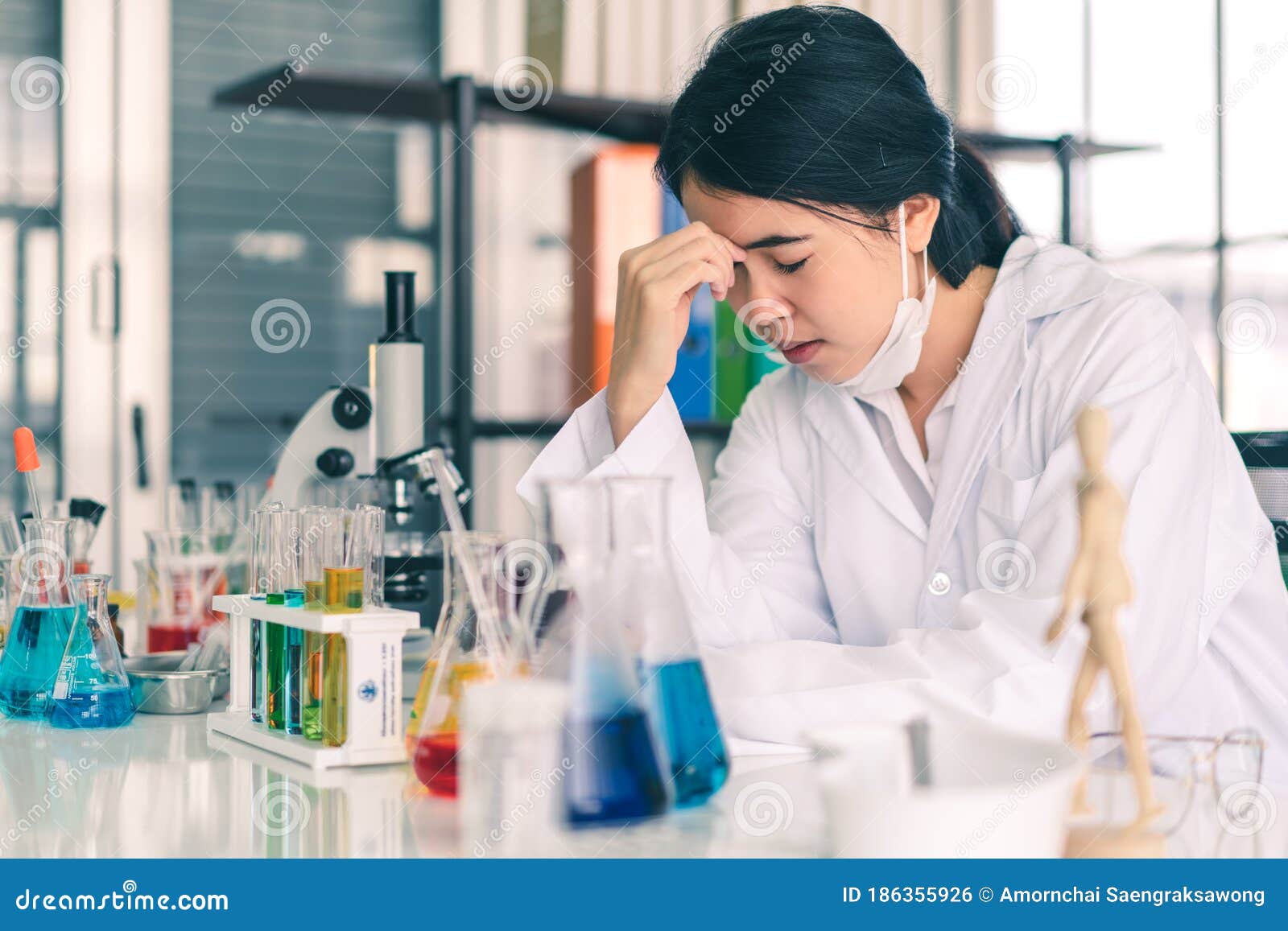 Young Scientists are Stressed Out Due To Some Experimental Problems ...