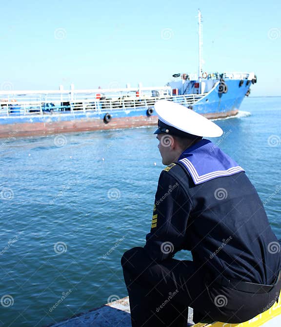Young seaman stock image. Image of seaman, ship, natural - 11364763