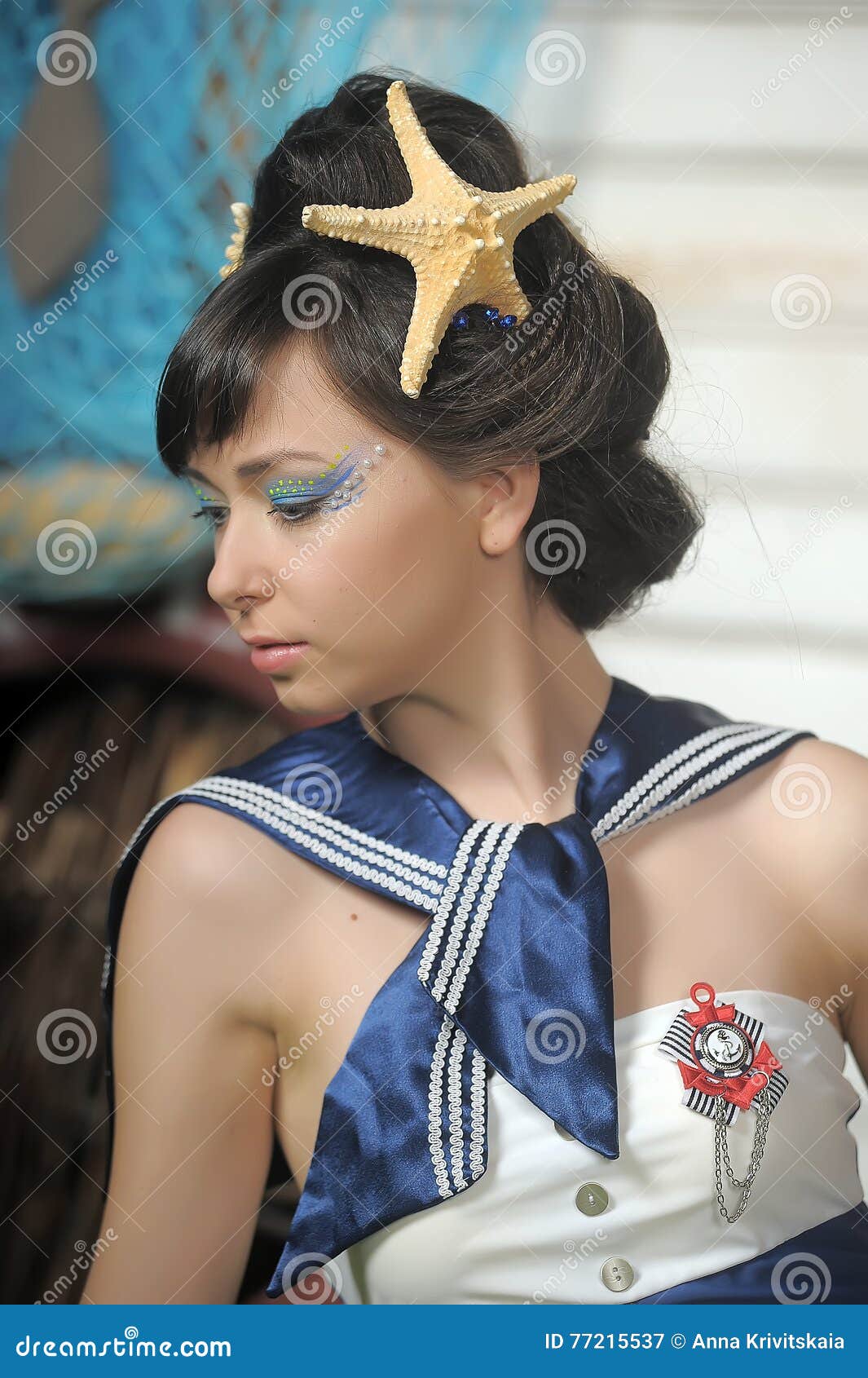 Young seaman stock image. Image of fastening, figure - 77215537