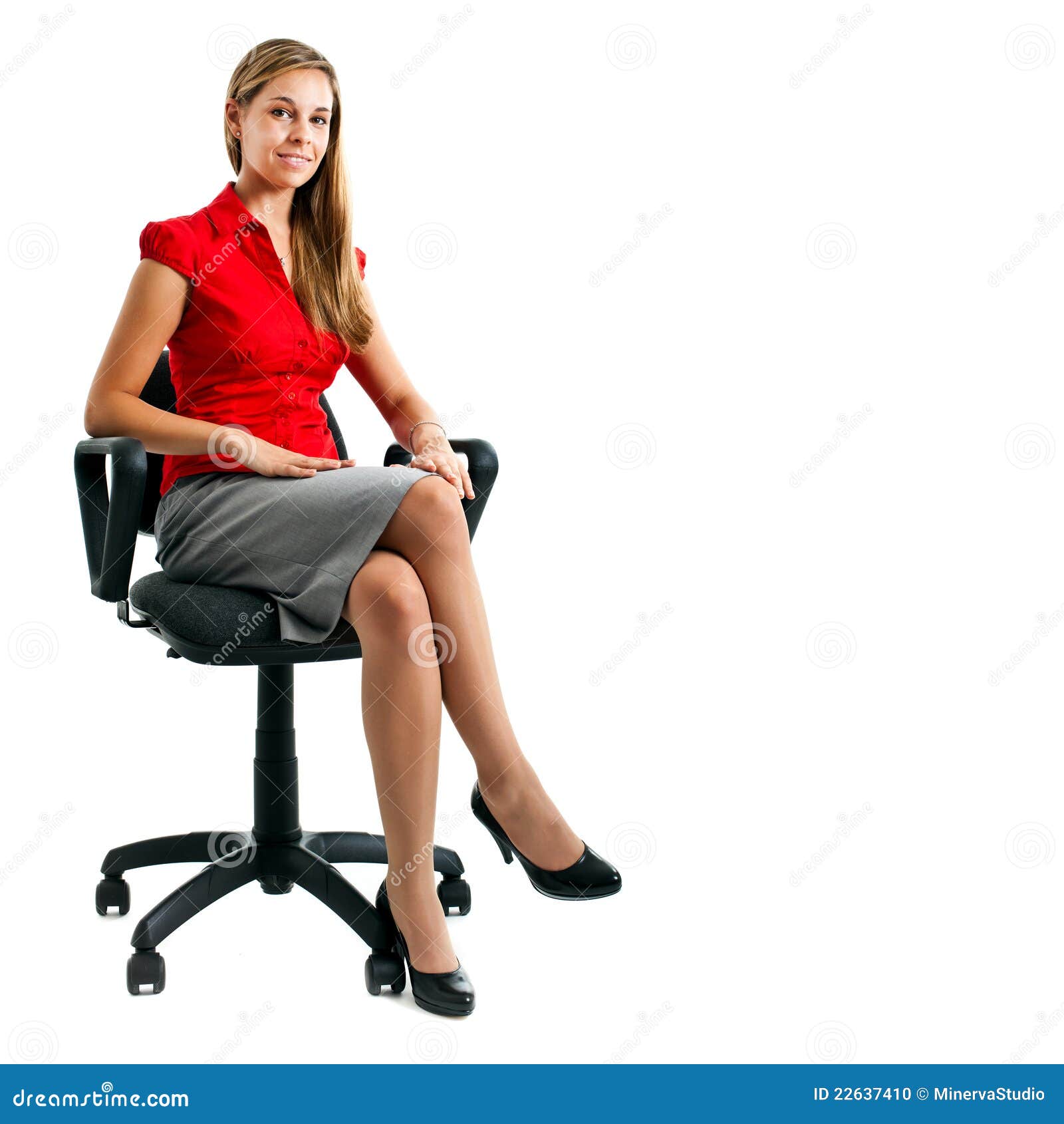 Young secretary stock photo. Image of person, suit, woman - 22637410