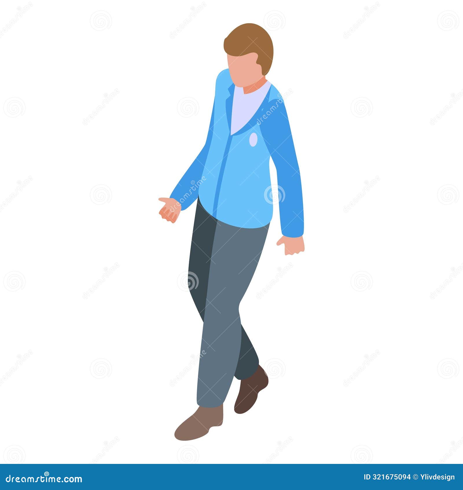 Young Men From Behind Cartoon Vector | CartoonDealer.com #44310511