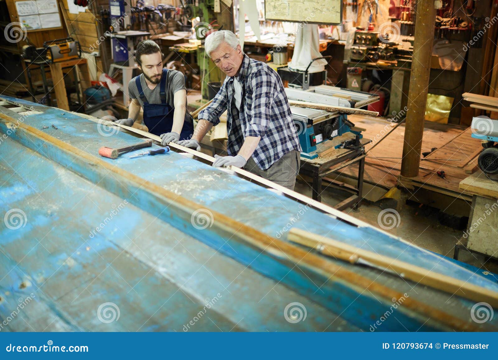 Working upon vessel stock photo. Image of industry, produce - 120793674