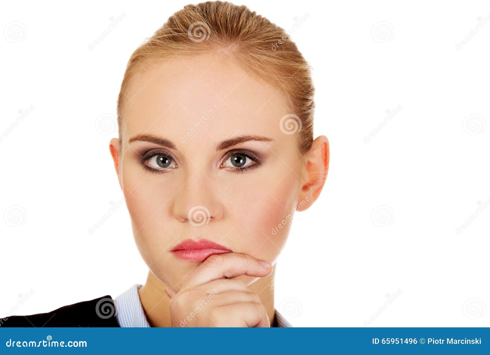 Young Serious Thoughtful Business Woman Stock Photo - Image of pretty ... Young Serious Thoughtful Business Woman Stock Photo - Image of pretty ...
