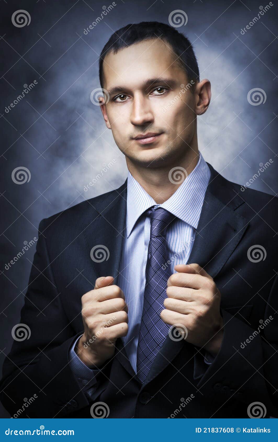 Young Successful Business Man Stock Photo - Image of leader ...