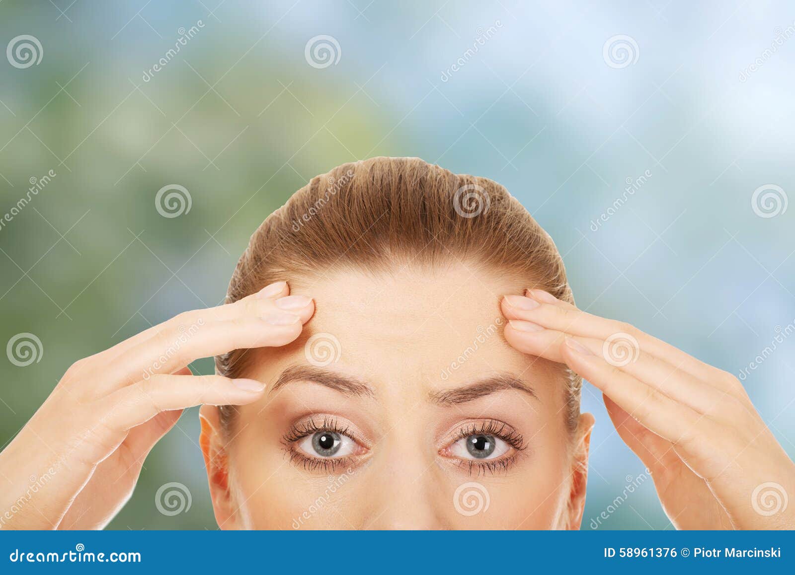 Young shocked woman. stock photo. Image of excited, shocked - 58961376