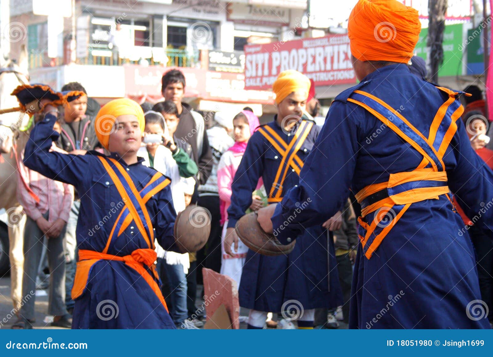 Young Sikh Boys Performing Martial Art Editorial Image - Image of fight ...
