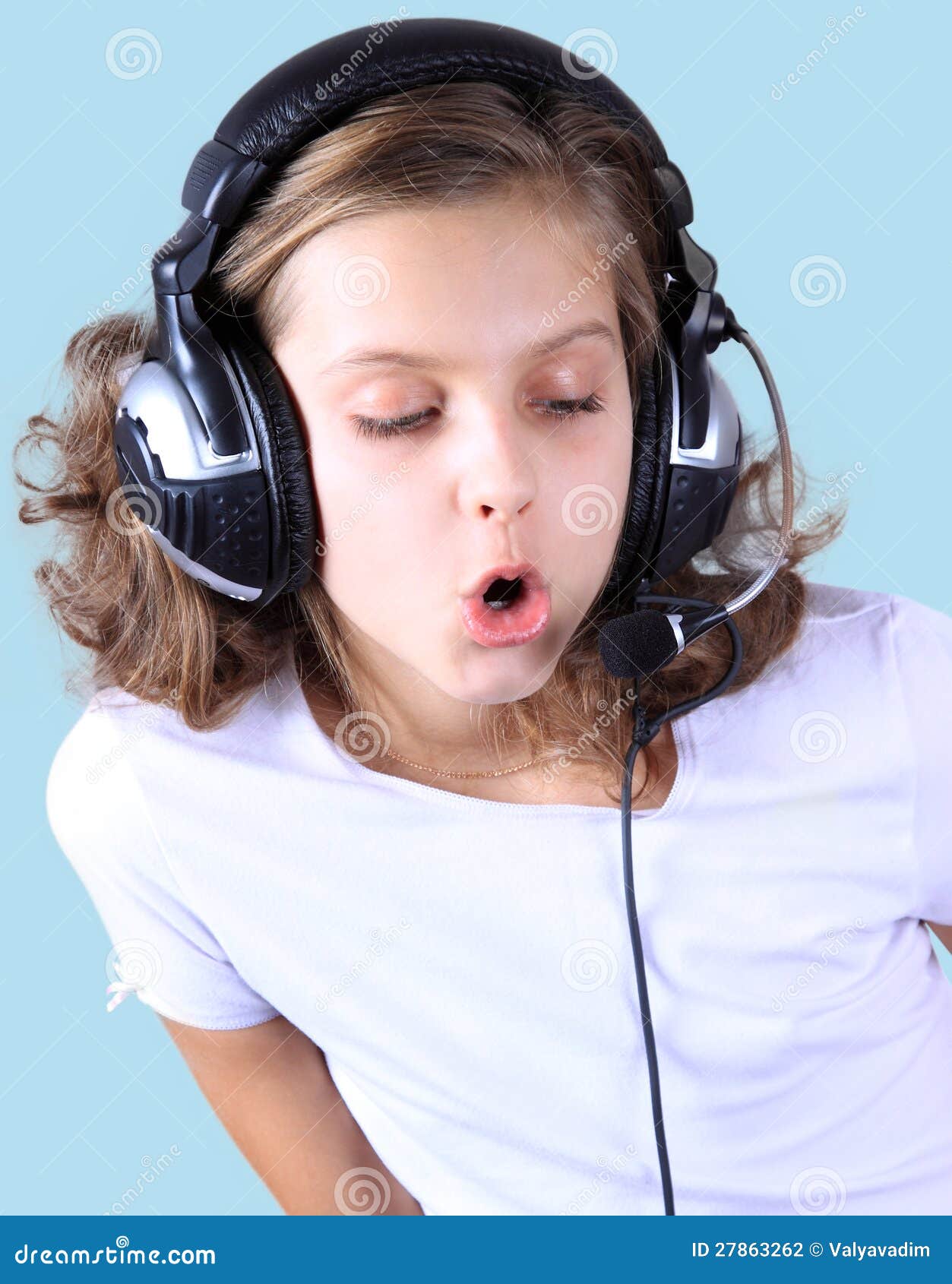 The young singer stock photo. Image of rhythm, cheerful - 27863262