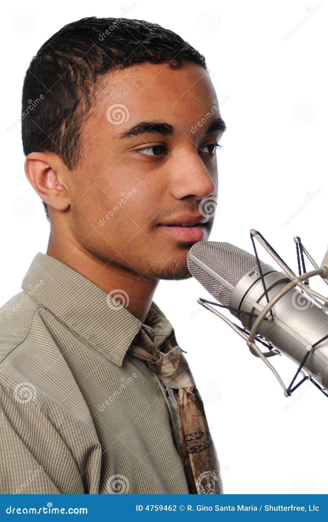 Young Singer Performing stock photo. Image of background - 4759462
