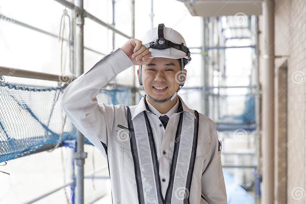 Field Supervision at the Construction Site Stock Image - Image of ...