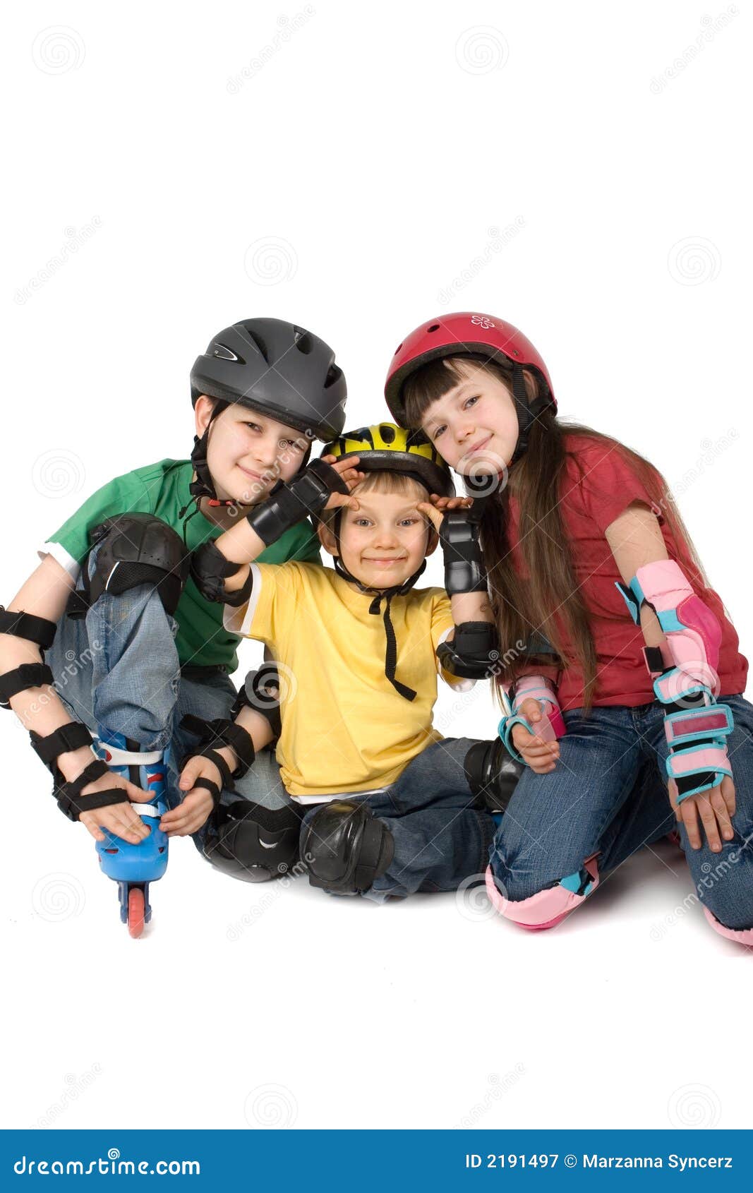 Young skaters stock image. Image of skates, children, colorful - 2191497