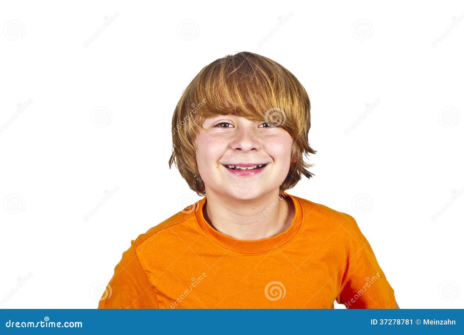 Young Smart Boy Has Fun Posing Stock Image - Image of happiness, face ...