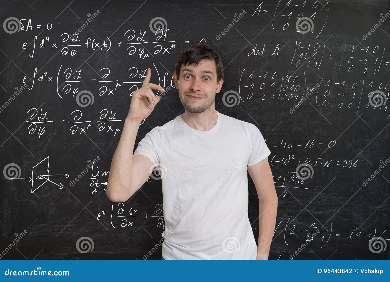 Young Smart Student Has An Idea How To Solve Difficult Mathematical ...