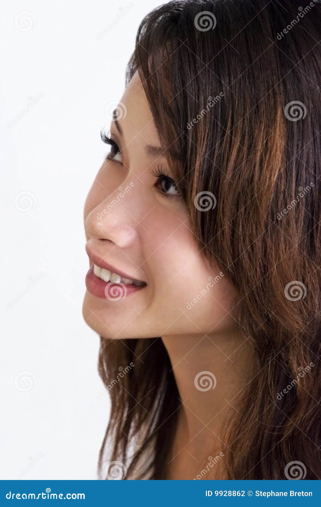 Young Smiling Asian Woman stock photo. Image of emotion - 9928862