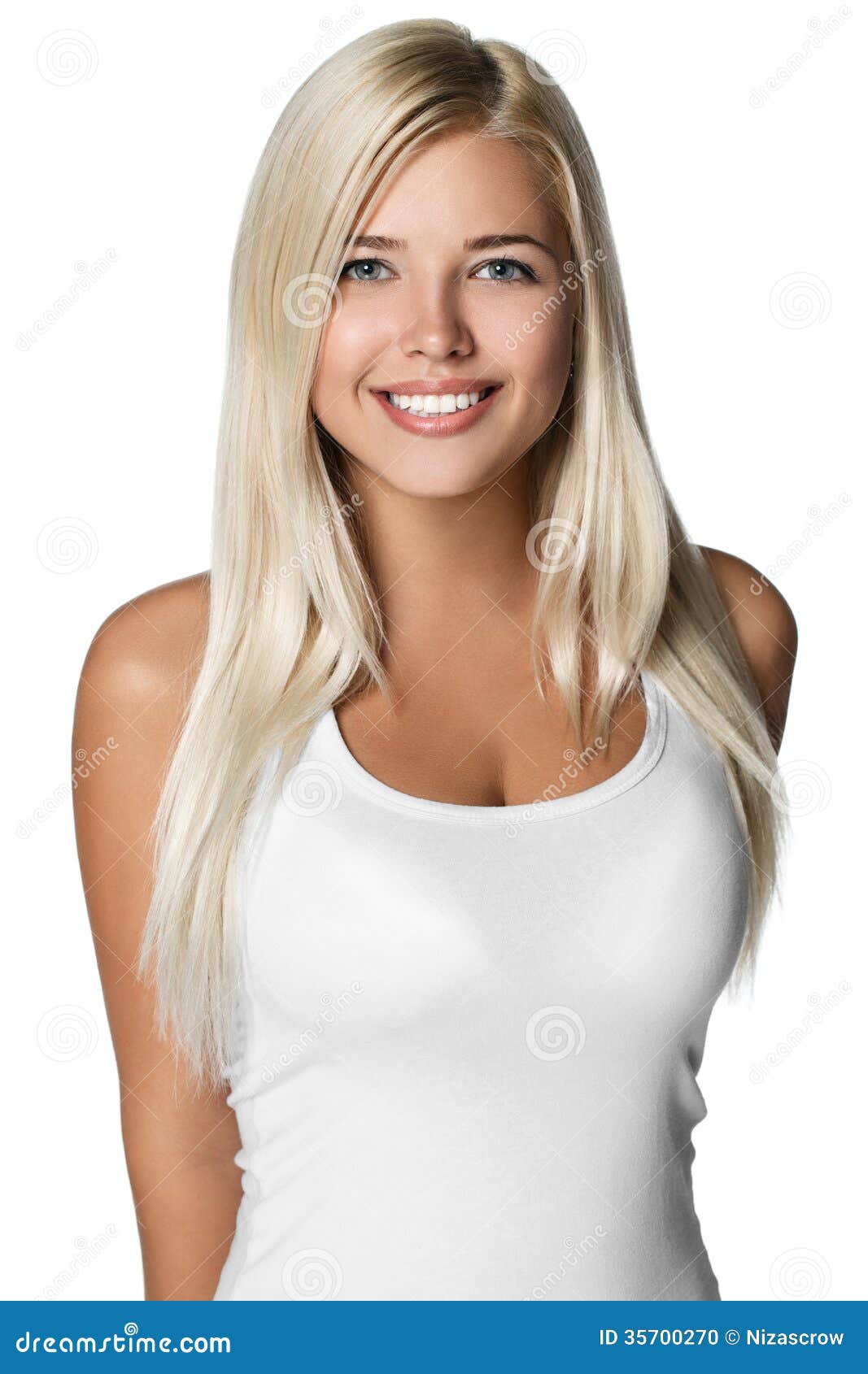 Young smiling girl stock photo. Image of lady, standing - 35700270