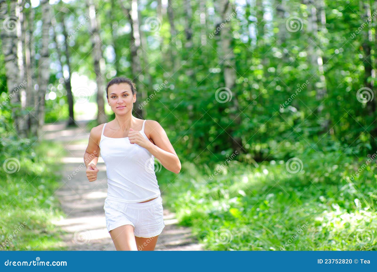 Young smiling jogger stock photo. Image of exercising - 23752820