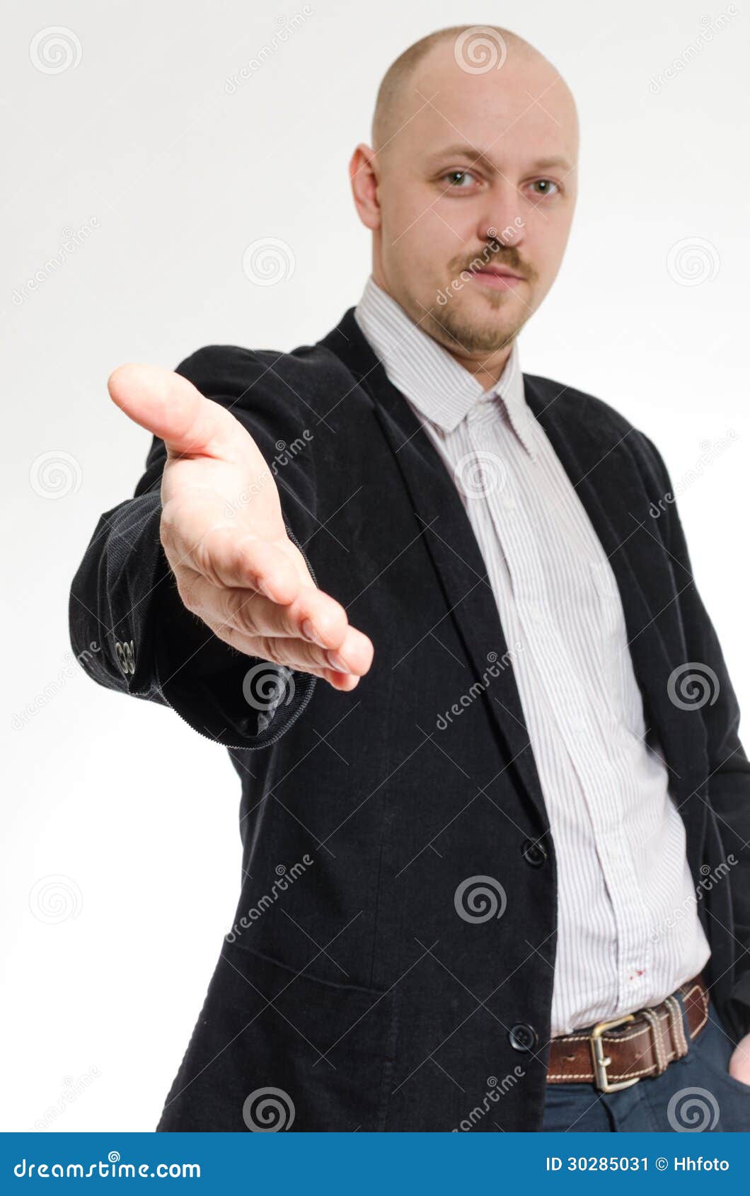 Man handshake stock image. Image of hand, handsome, employment - 30285031
