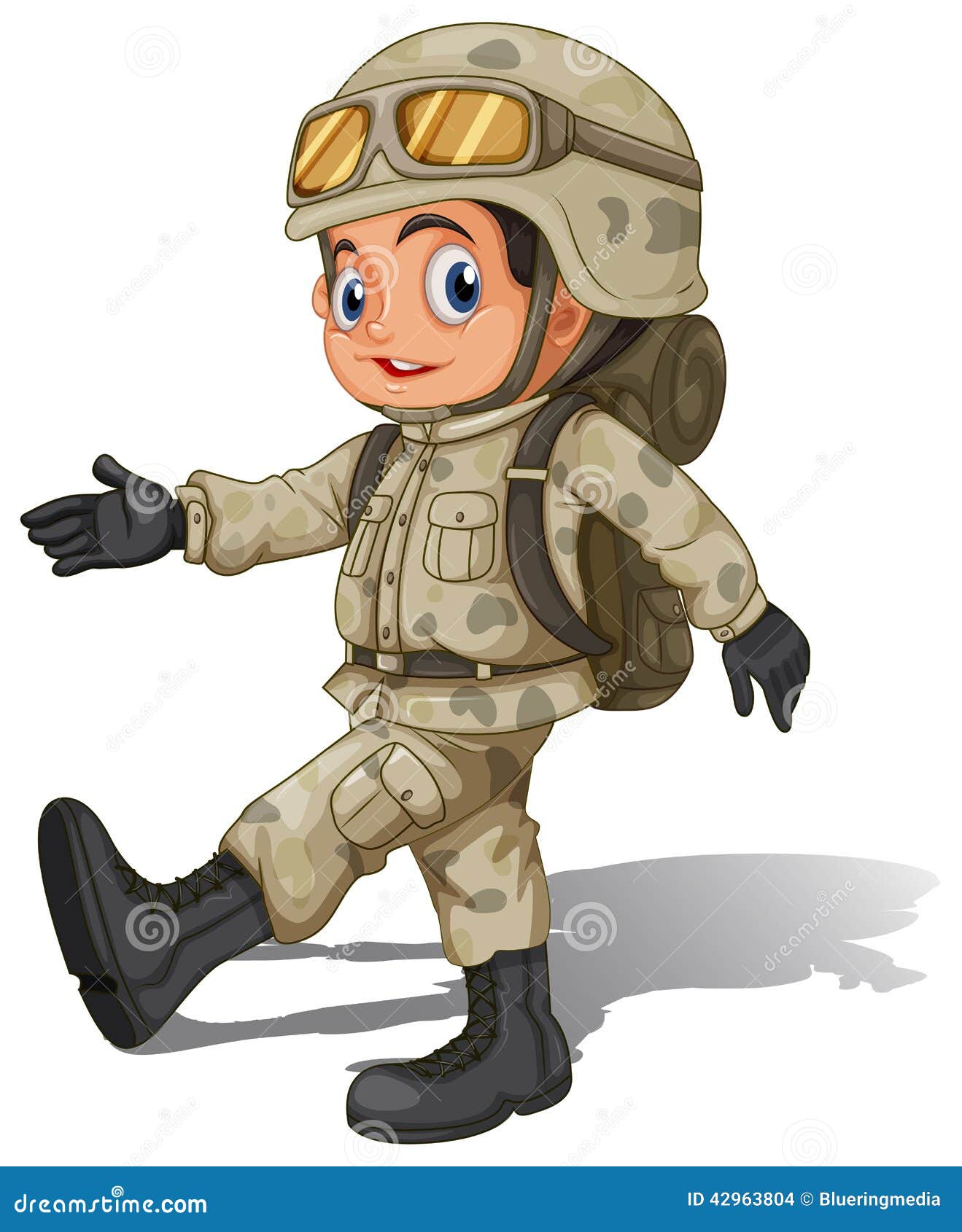 Young Smiling Soldier Stock Illustrations – 164 Young Smiling Soldier ...