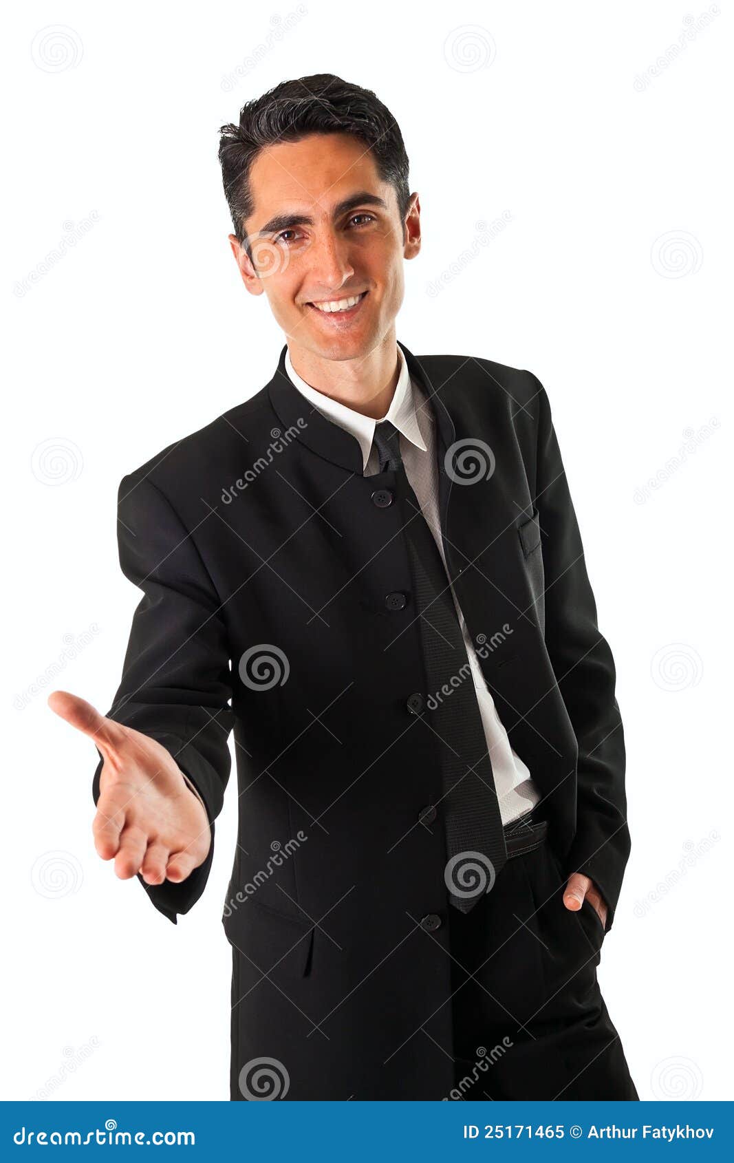 Young Smiling Successful Business Man Stock Image - Image of ...
