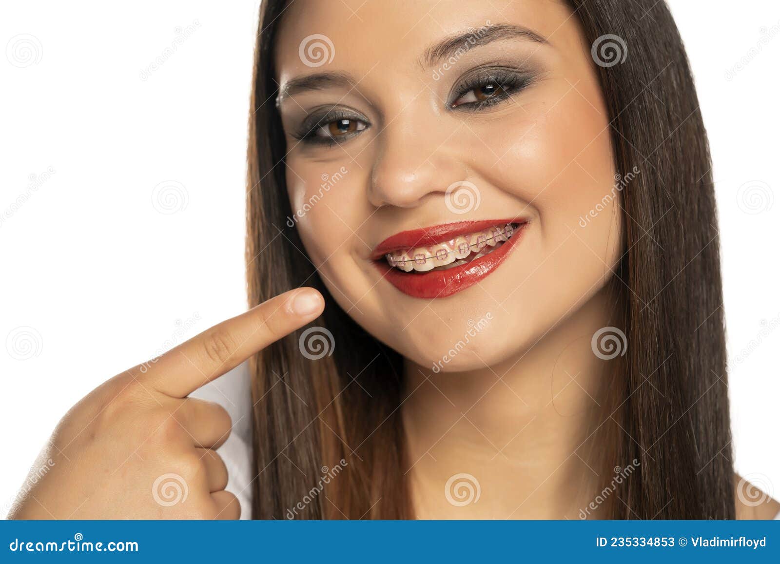 Dentures On A White Background. Close-up Of Dentures. Dentistry Is ...