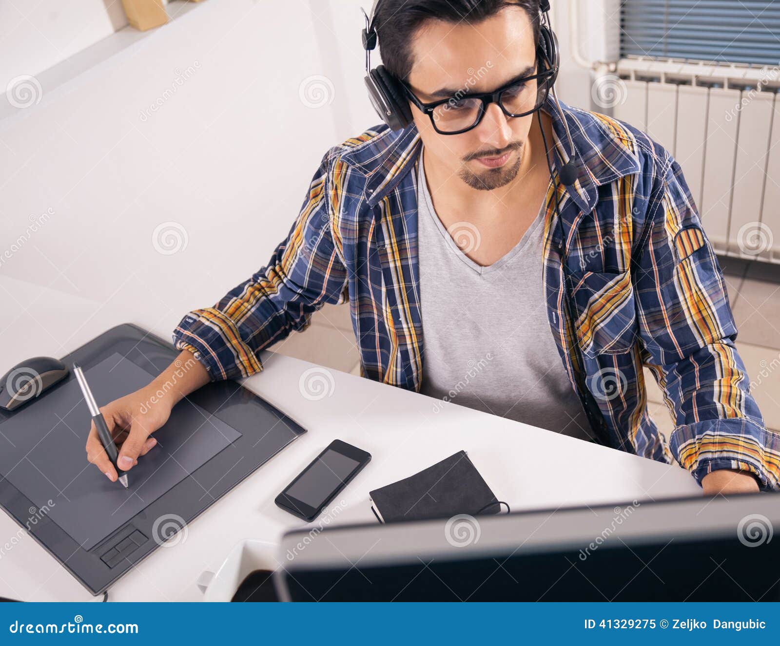 Software Engineer Drawing A Uml Class Diagram Royalty-Free Stock Image ...