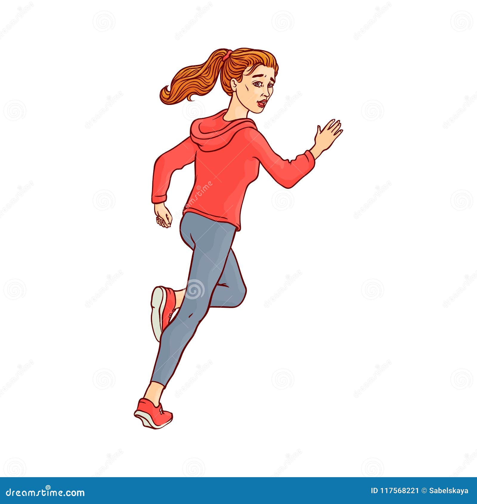 Vector Sketch Running Man, Ranaway Character Stock Vector ... Vector Sketch Running Man, Ranaway Character Stock Vector ...