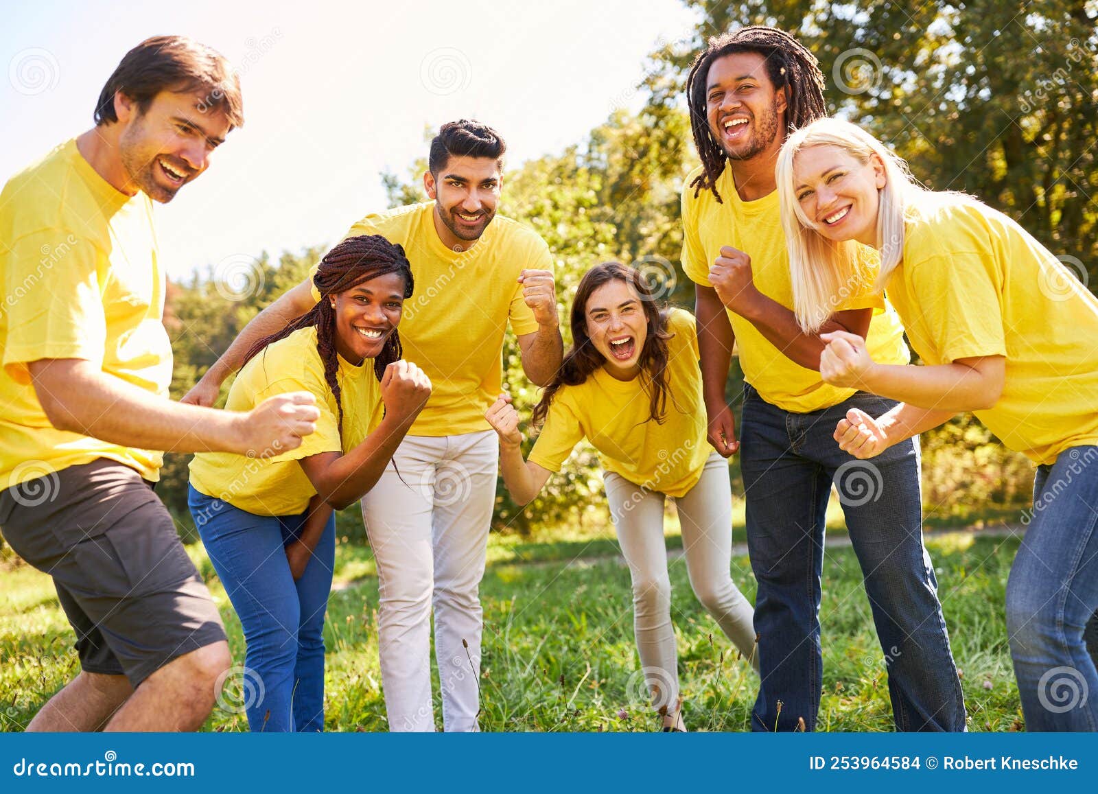 Young Start-up People in the Team Building Workshop Stock Photo - Image ...