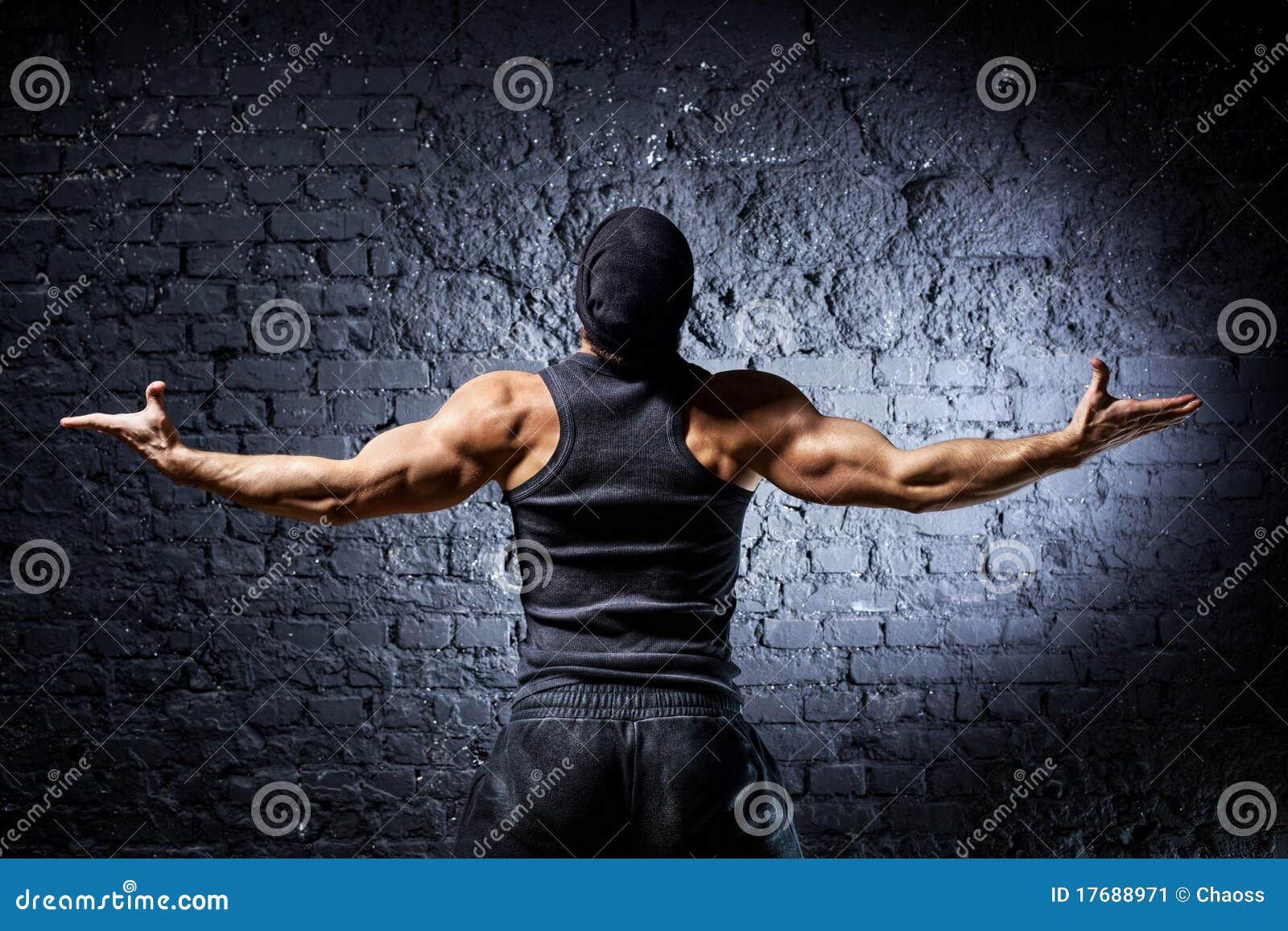 Young strong man stock image. Image of adult, bodybuilder - 17688971