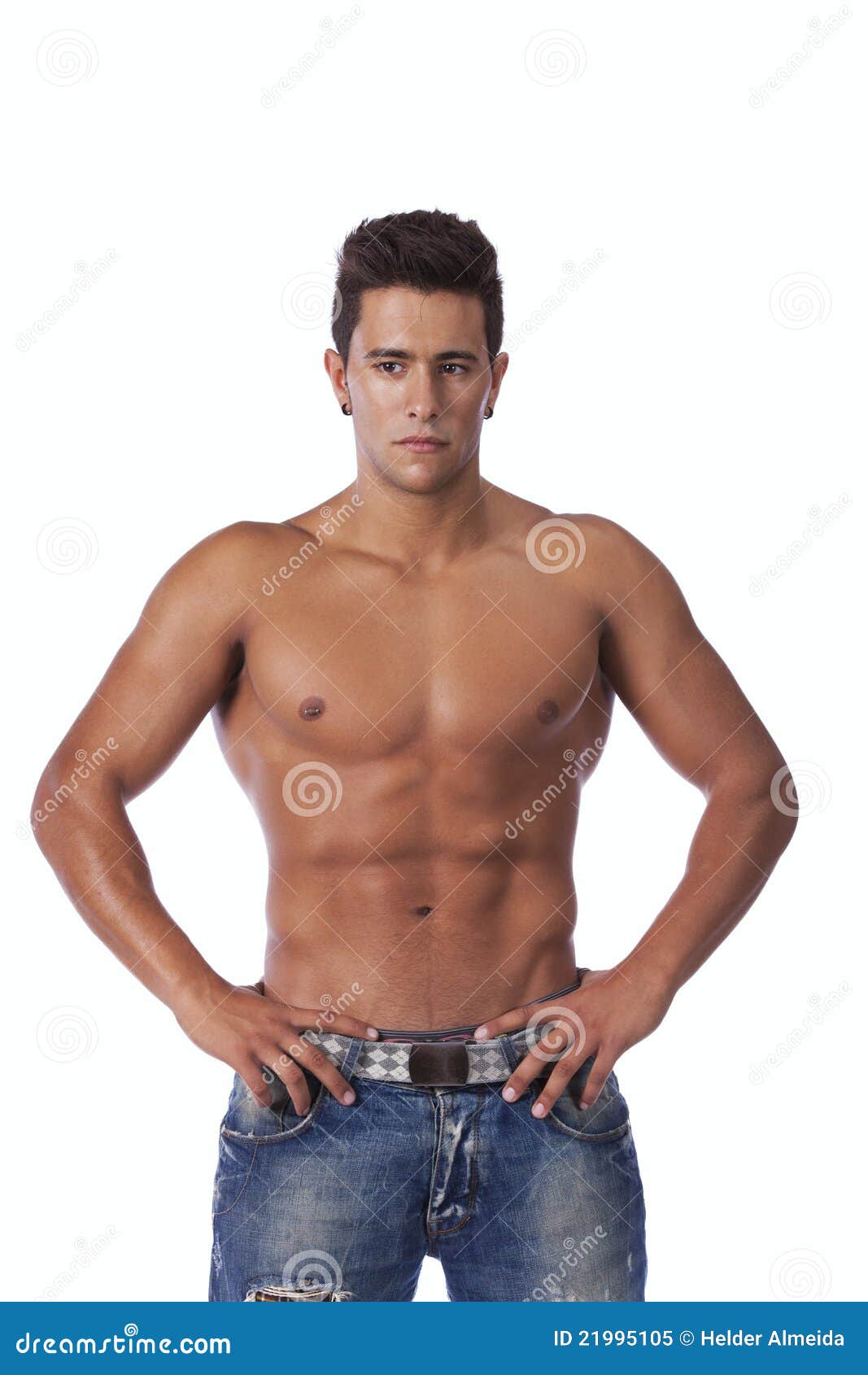 Young strong man stock image. Image of athletic, person - 21995105