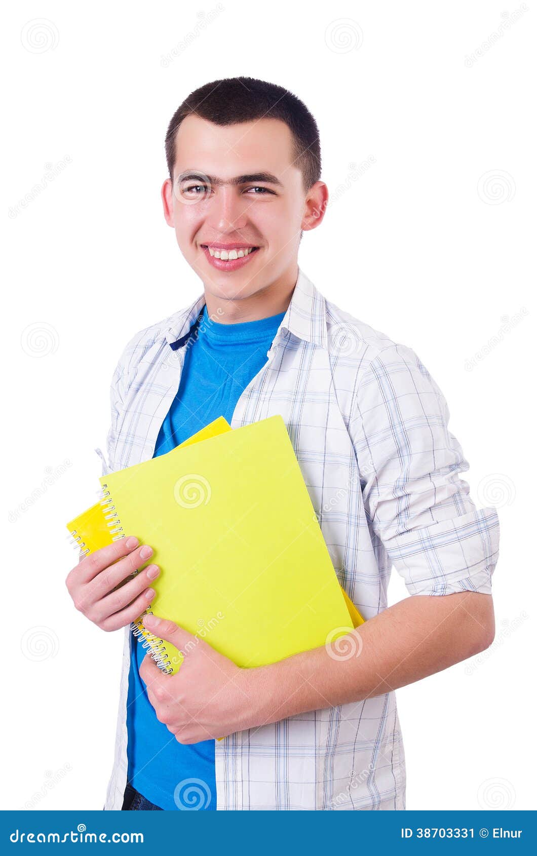 Young student with book stock image. Image of pretty - 38703331