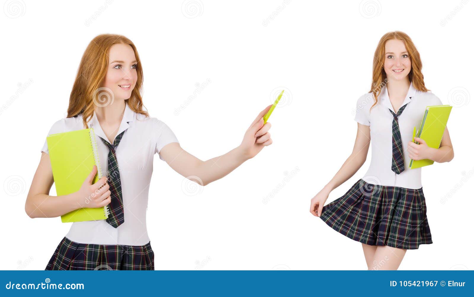 The Young Student Female Pointing Isolated on White Stock Image - Image ... The Young Student Female Pointing Isolated on White Stock Image - Image ...