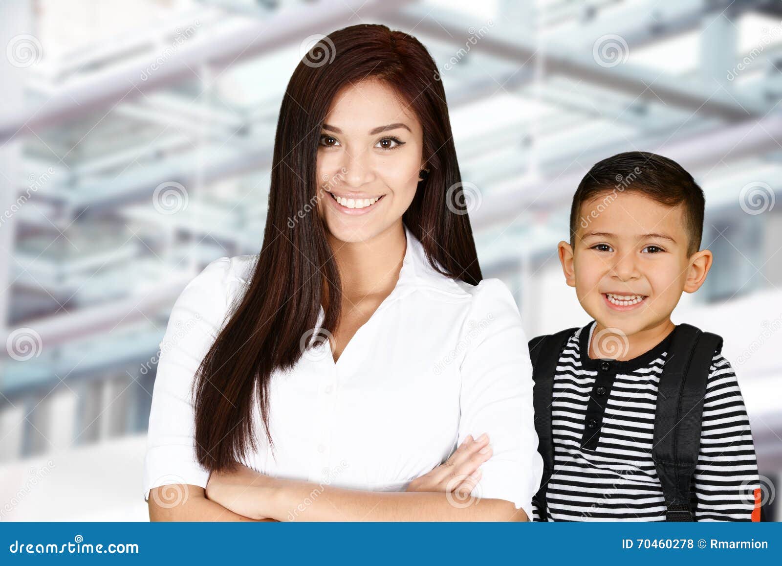 Young Student Going To Class at School Stock Photo - Image of class ...